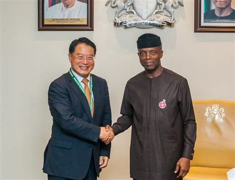In Pictures VP Osinbajo Meets UN Industrial Development Organisation