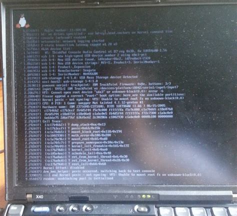 Boot Kernel Panic After Gentoo Install Cannot Open Root Device