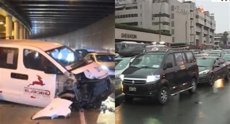 Miniván se despista en bypass y genera gran congestión vehicular en