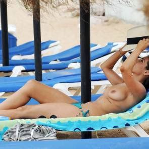 Roxanne Pallett Getting Tan Topless In Cyprus Scandal Planet