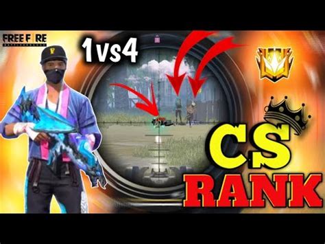 CS Rank Quadra Kill Clutch 1 Vs 4 Quadra Kill Clutch Clip