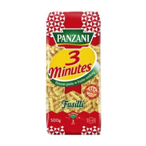 PANZANI 3 Minutes Fusilli 500g Simply Gourmet