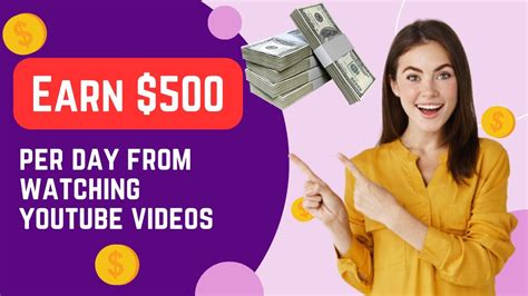 Get Paid 500 Per Day From Watching YouTube Videos Earn FREE PayPal