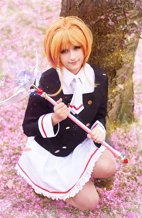 Sakura Kinomoto Cosplay From Clear Card Hen Rcardcaptorsakura