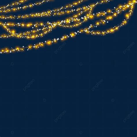 Luzes De Natal PNG Efeito De Luz Natal Leve Imagem PNG E PSD Para