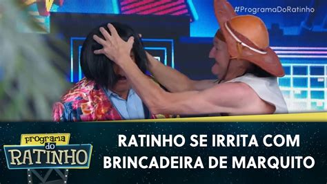 Marquito Colocou Uma Peruca Em Ratinho Programa Do Ratinho 12 10 23