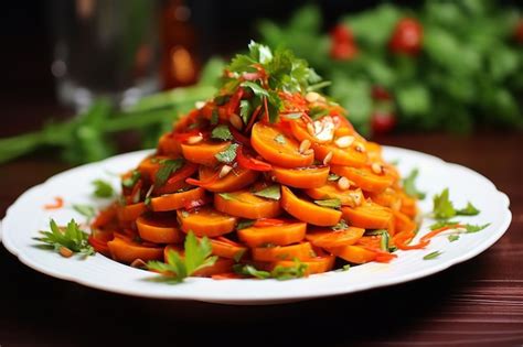 Receta De Ensalada De Zanahoria Foto Premium
