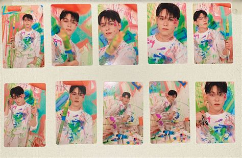Face The Sun Carat Version Official Vernon Photocards Etsy