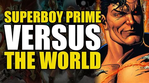 The Sinestro Corps War Superboy Prime One Shot Youtube