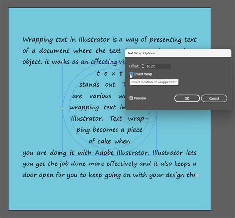 How To Wrap Text In Adobe Illustrator Bittbox
