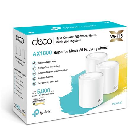 TP Link Deco X20 AX1800 Router At Best Price Global Computers