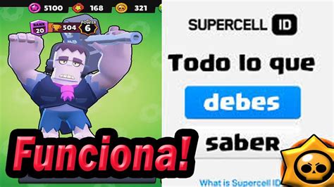 COMO RECUPERAR MI CUENTA DE Brawl Stars CON SUPERCELL ID 2020