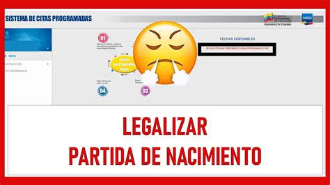 Como Legalizar La Partida De Nacimiento De Venezuela Youtube