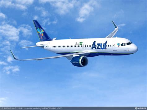 Novos voos da Azul será o A320neo
