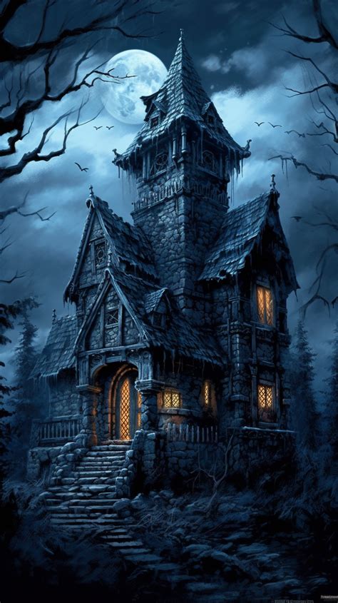 Witch S House Created With Ai By Amanda Church Creepy Houses Spooky