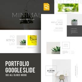 Freepiker Portfolio Google Slide Template