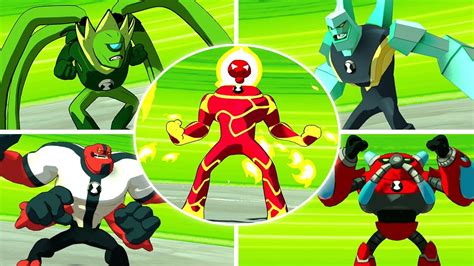 TODAS LAS TRANSFORMACIONES Y ULTIMATES BEN 10 YouTube