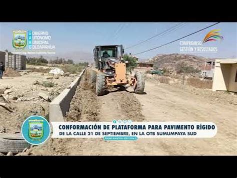 CONSTRUCCIÓN DEL PAVIMENTO RÍGIDO EN SUMUMPAYA SUD YouTube