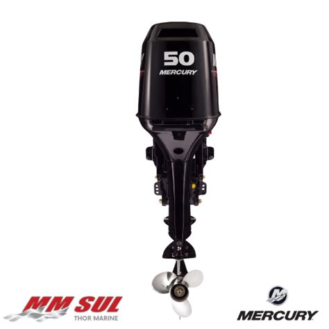 MM SULMotor de popa Mercury 50 HP EHO 2 Tempos Partida elétricaMercury
