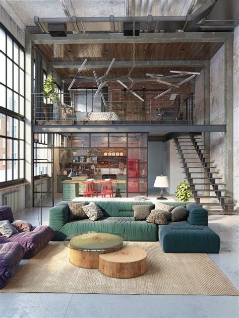Inspired Image of Loft Home Design con imágenes Diseño de