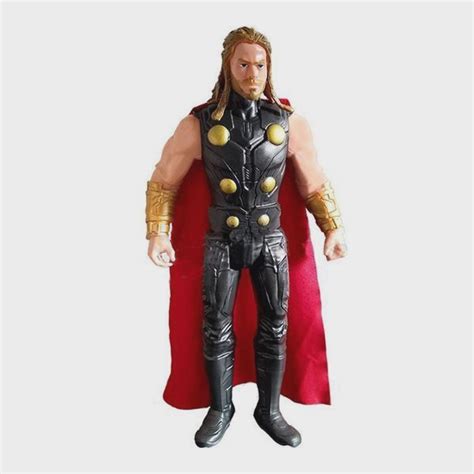 Boneco Thor 30 Cm Novo Articulado Marvel Heroes Vingadores Submarino