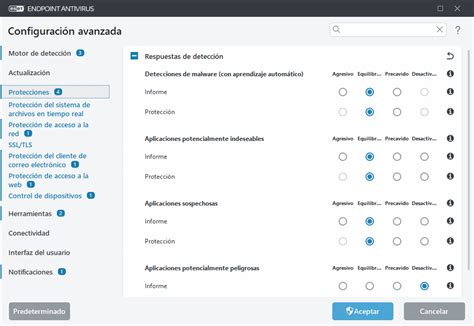 Configuración avanzada ESET Endpoint Antivirus 11 Ayuda en línea de