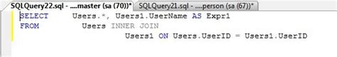 Inbuilt Query Designer Tool In Sql Server