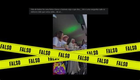 É falso que Lula foi vaiado e chamado de ladrão no Círio de Nazaré