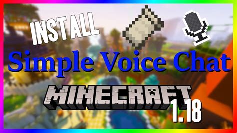 How To Install Voice Chat For Players On Minecraft 1 18 Fabric