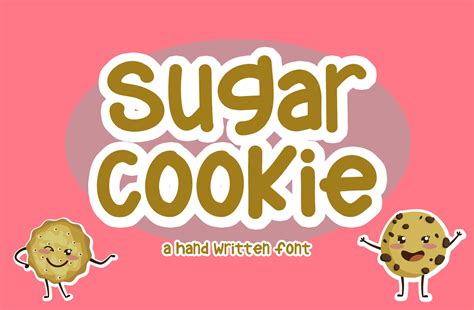 Sugar Cookie Font By Fontysia Creative Fabrica