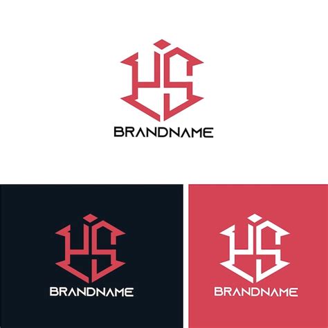 Plantilla de diseño de logotipo ys de letra inicial de monograma