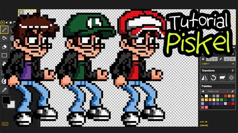 Tutorial PISKEL Sprites Y Animaciones En Pixel Art YouTube