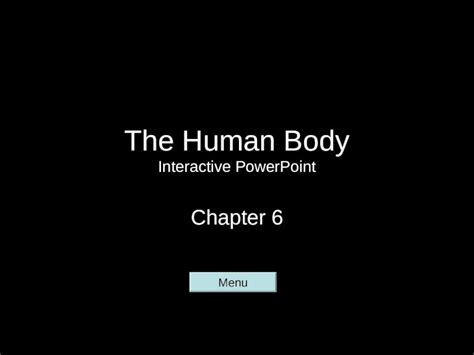 PPT The Human Body Interactive PowerPoint DOKUMEN TIPS