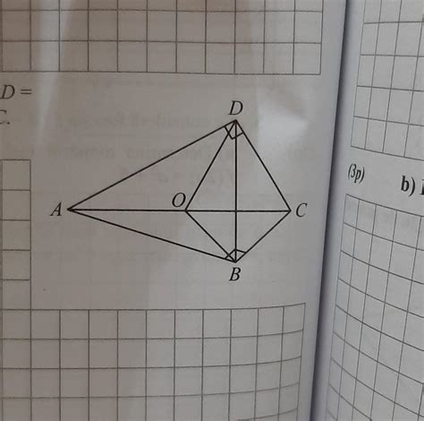 5 In figura alăturată este reprezentat patrulaterul convex ABCD cu
