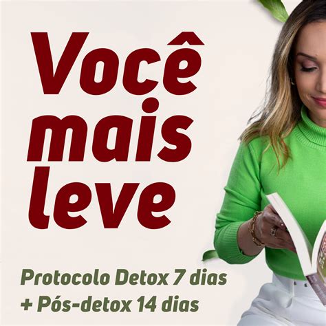 Protocolo Detox Dias P S Detox Dias Lidiane Santana Da Silva