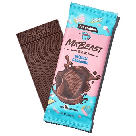 Mr Beast Bar 60g Original Chocolate