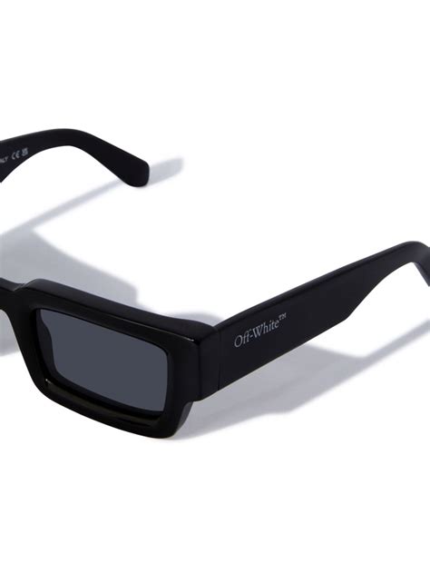 Off White Lecce Rectangle Frame Sunglasses Farfetch