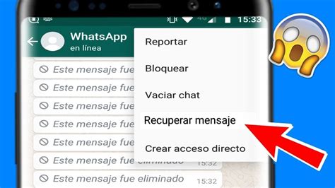 Como VER Los MENSAJES ELIMINADOS De WHATSAPP 2021 YouTube