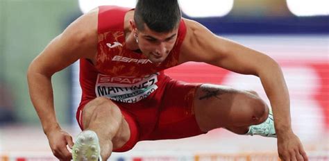 Asier Martínez campeón de Europa de 110 vallas
