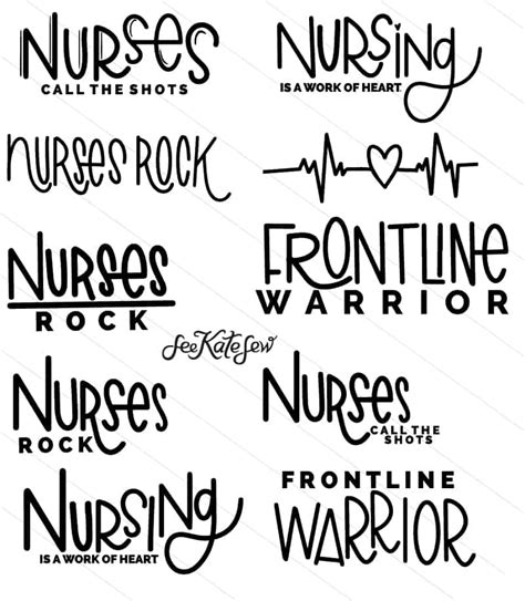 Free Svg Files For Cricut Nurse 1896 SVG PNG EPS DXF In Zip File