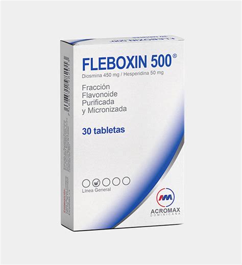 Fleboxin 500Mg Tabletas El Farmaceutico