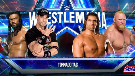 FULL MATCH THE GREAT KHALI BROCK LESNAR VS ROMAN REIGNS JOHN CENA
