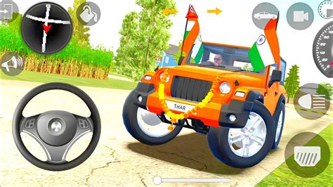 Dollar Song Modified Mahindra Thar Indian Cars Simulator D Car