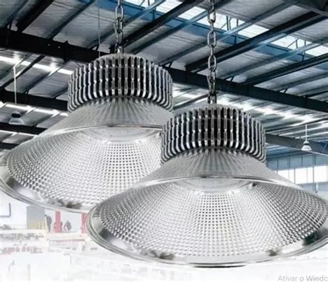 Luminária Ufo 200w Led High Bay Luz 6500k Galpão Industria Mercado Livre