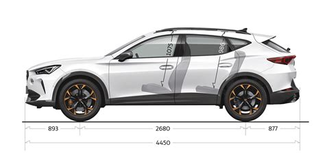 Dimensiones del CUPRA Formentor Cupra México