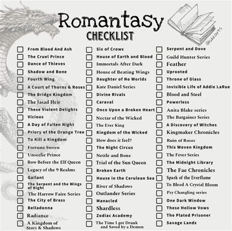Booktok Checklist 1 Artofit