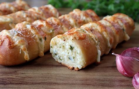 Pão de alho recheado Grau Receitas