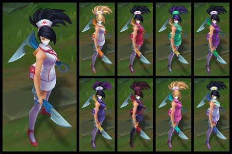 Akali Skins Chromas League Of Legends LoL