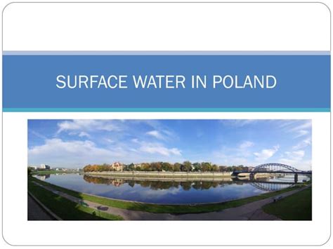Wody Powierzchniowe W Polsce PPT