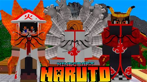 Esta Barion Mais Forte De Naruto No Minecraft Addon Naruto Jedy V